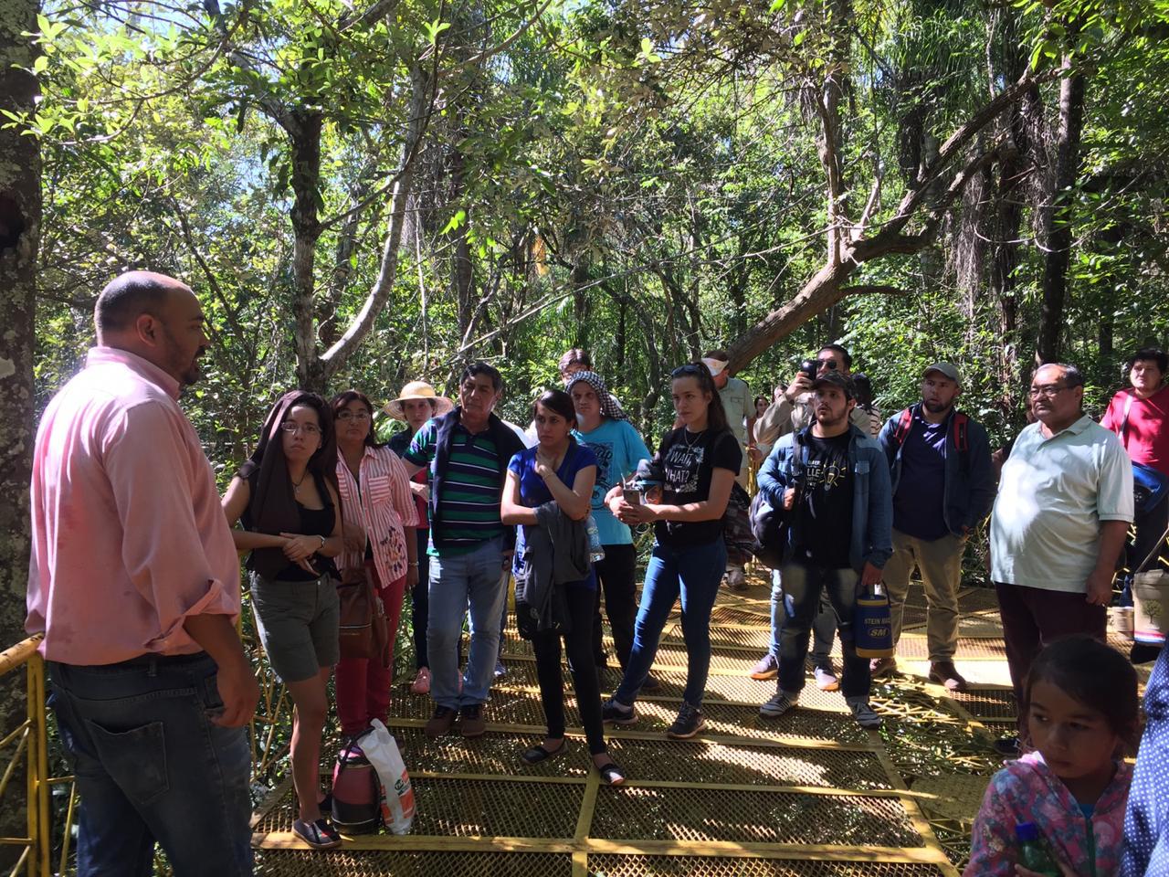 Realizan recorrido histórico en Cerro Corá | Secretaria Nacional de ...