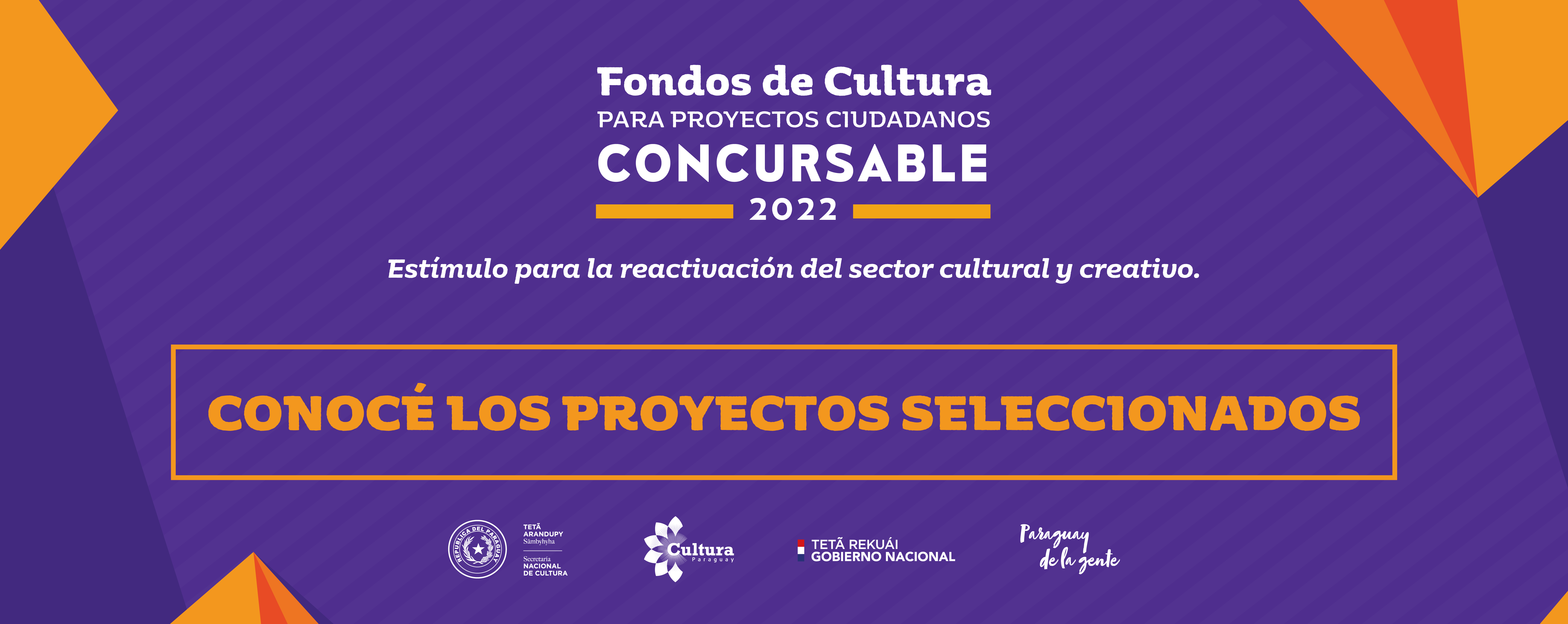 Proyectos seleccionados en el programa Fondos de Cultura para Proyectos ...